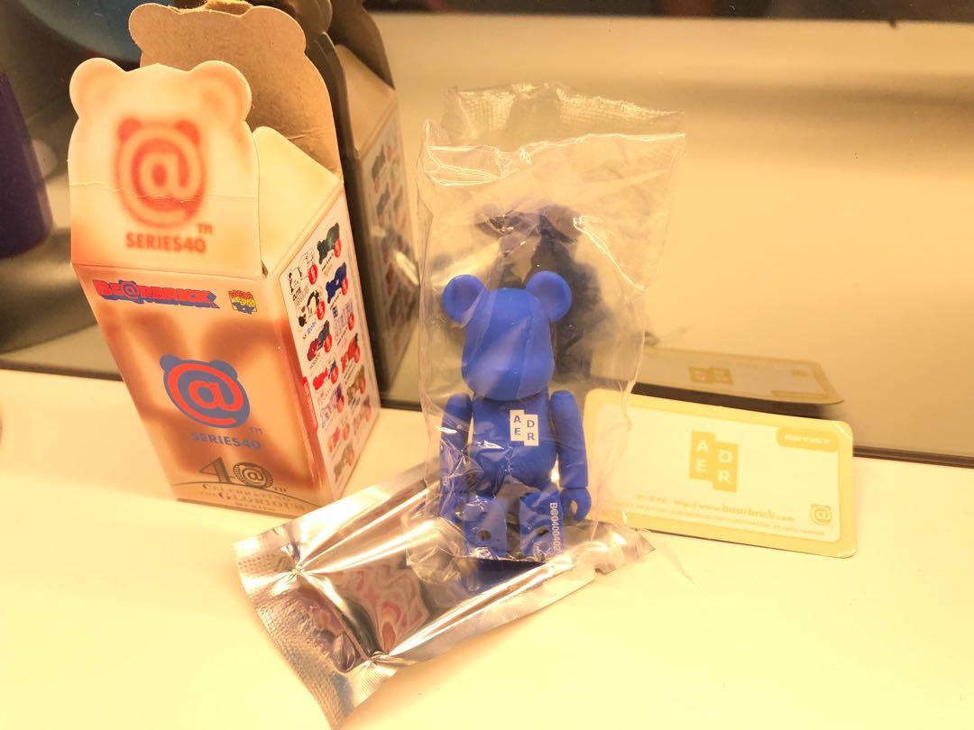 ADER error X Medicom Bearbrick 100% series40, 興趣及遊戲, 玩具 & 遊戲類 - Carousell