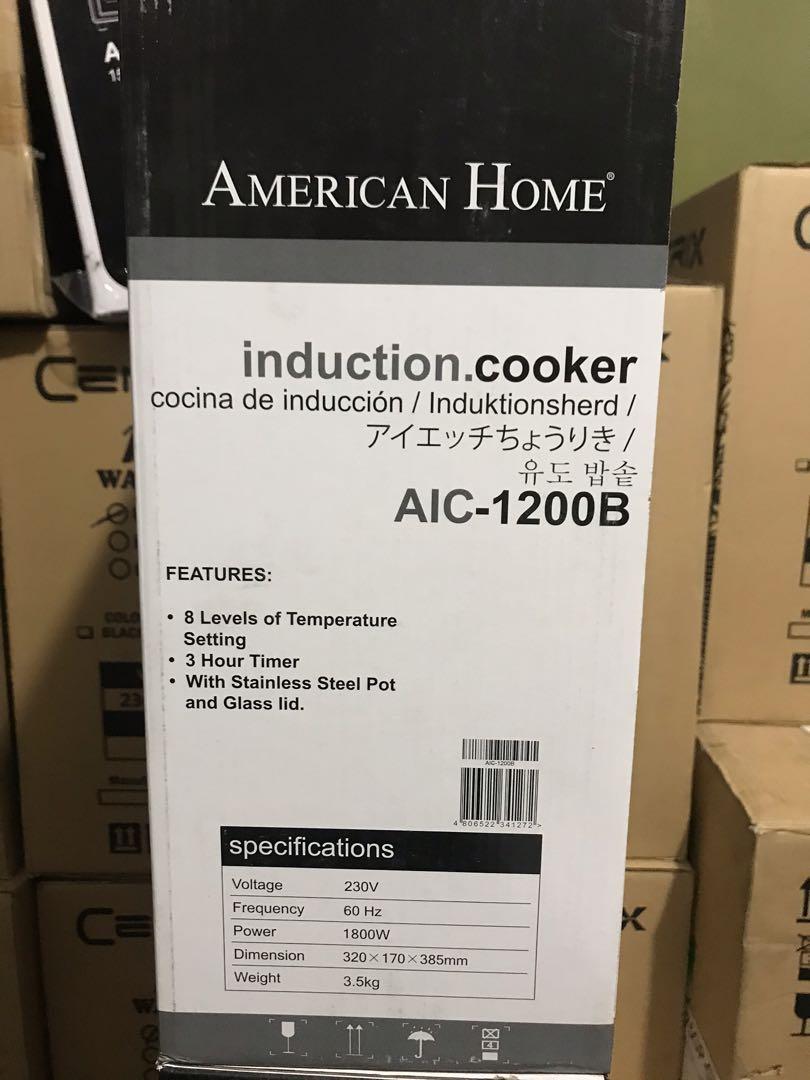 American Induction cooker, Furniture & Home Living, Kitchenware ...