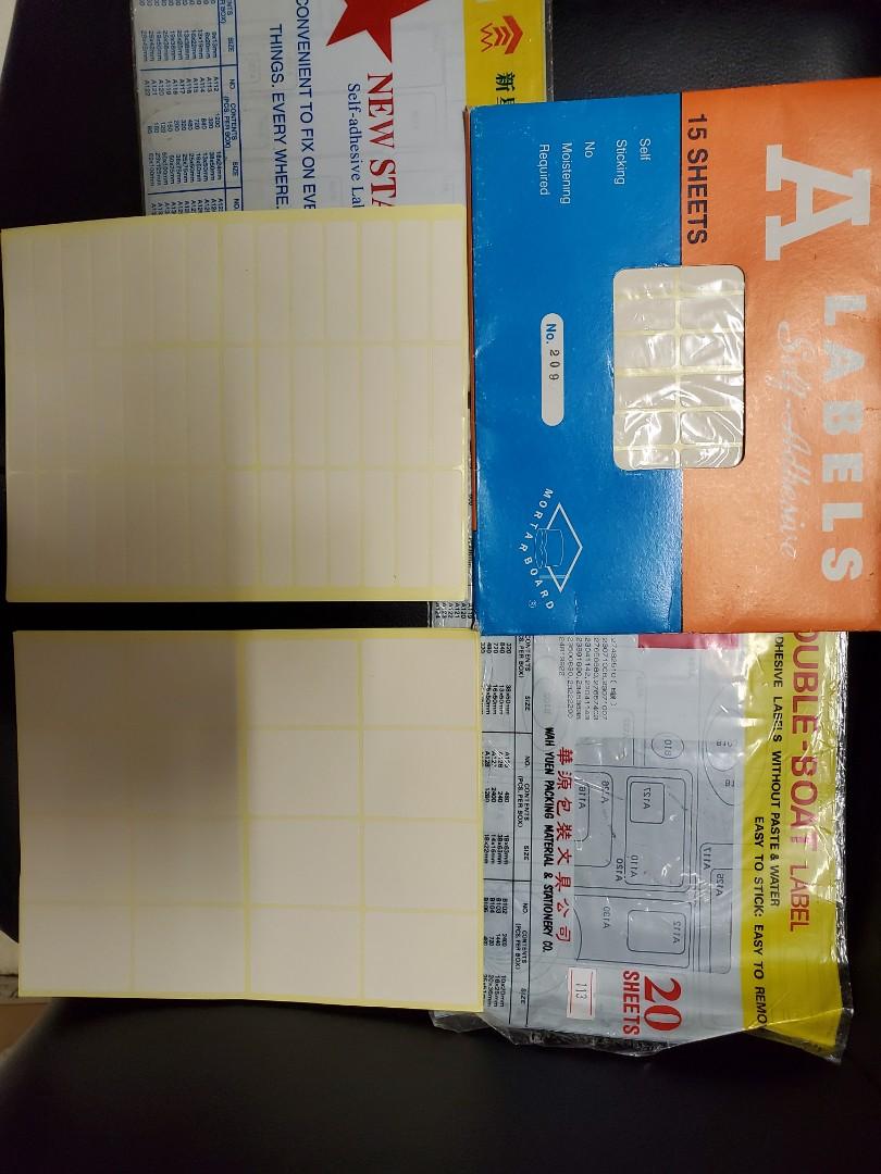 ANEOS - A3651 - MULTI-PURPOSE LABEL 多用途打印標籤貼紙, 興趣及遊戲, 手作＆自家設計, 其他 - Carousell