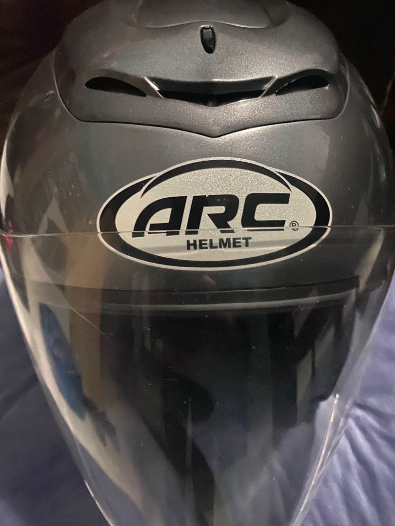 ARC Helmet , Motorcycles, Motorcycle Apparel on Carousell