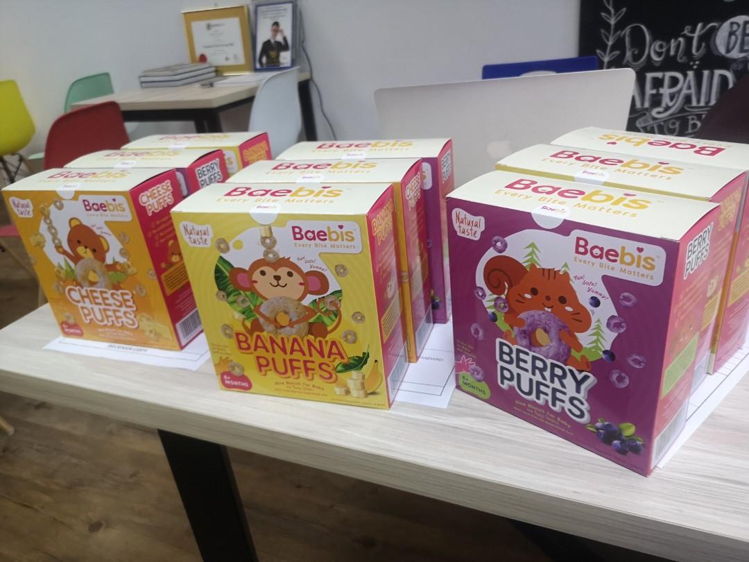 Halal and Organic Baby Rice Puff Bundle 3 boxes, Babies & Kids, Nursing ...