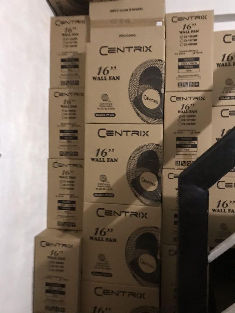 CENTRIX 16” wall fan, Furniture & Home Living, Lighting & Fans, Fans on ...