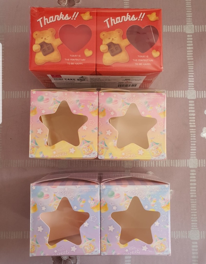 Mini Cake Box, Everything Else on Carousell