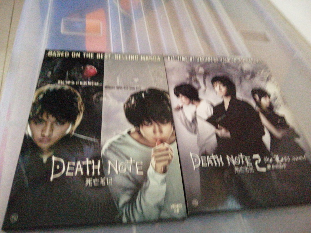Death note part 1 and part 2 original vcd, TV & Home Appliances, TV ...