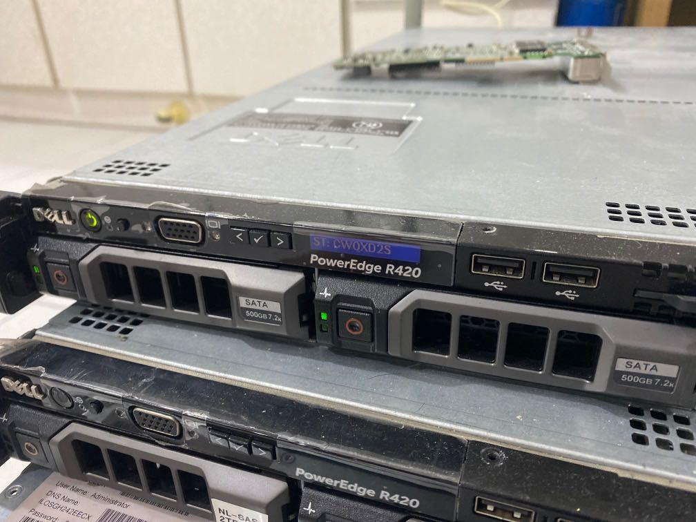 Dell power edge r420 server, Computers & Tech, Parts & Accessories ...