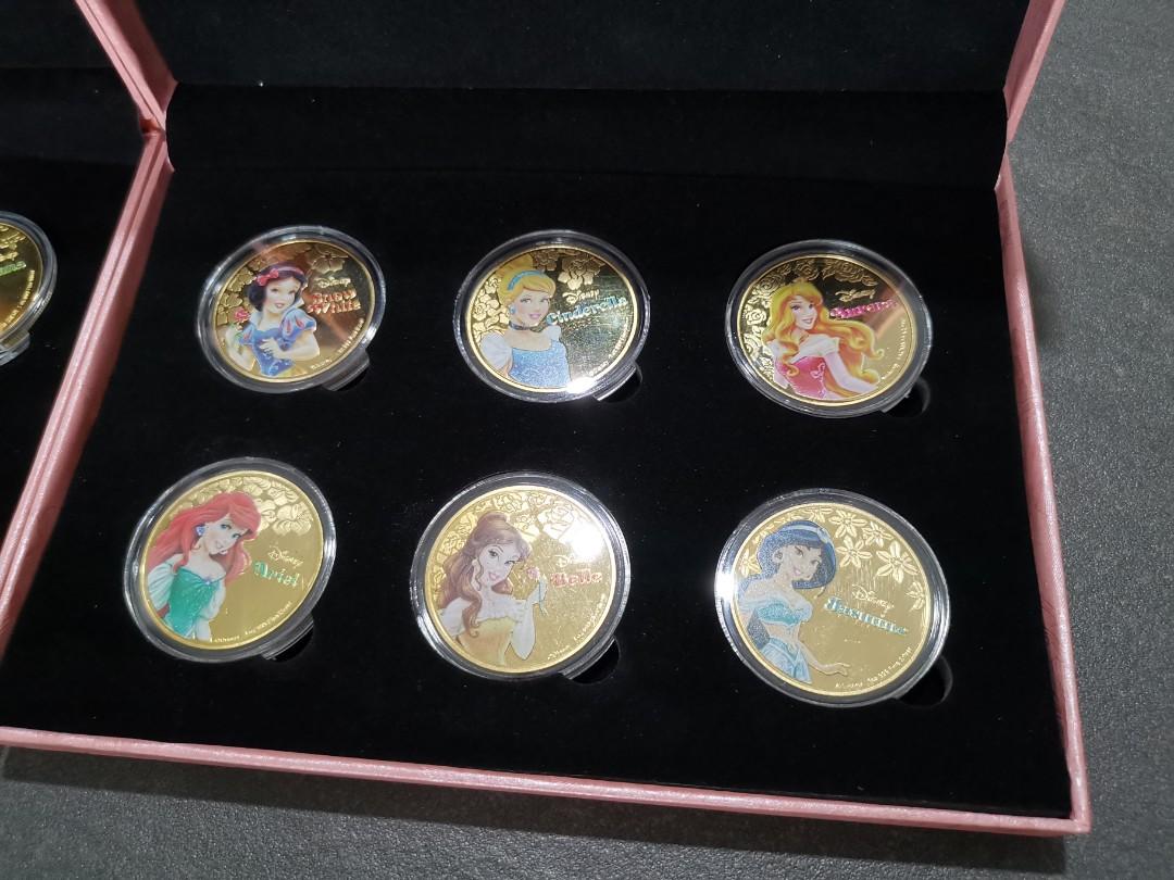 Disney Princess Commemorative Coin Set, Hobbies & Toys, Memorabilia ...