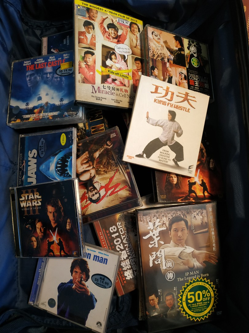 DVDs and VCDs Free, Hobbies & Toys, Music & Media, CDs & DVDs on Carousell