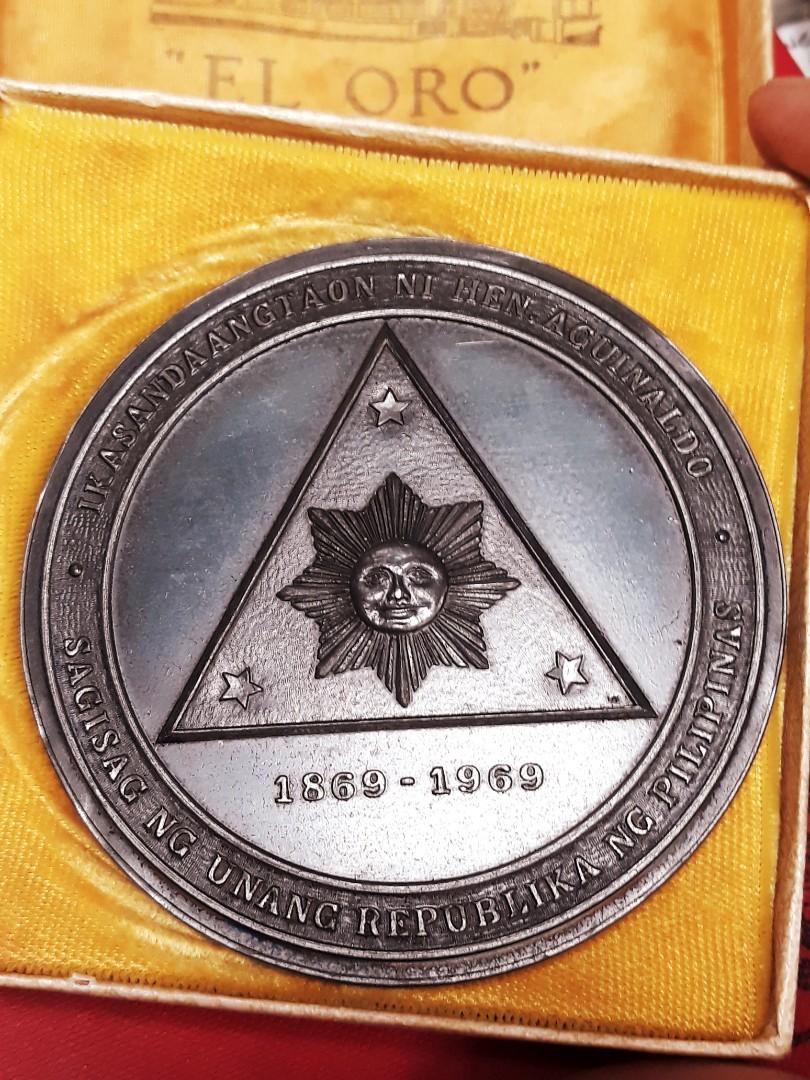 El Oro - Presidential Medal Aguinaldo, Hobbies & Toys, Memorabilia ...