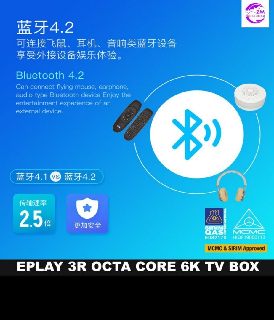 IPTV _Eplay Android Tv Box, Electronics, Others on Carousell