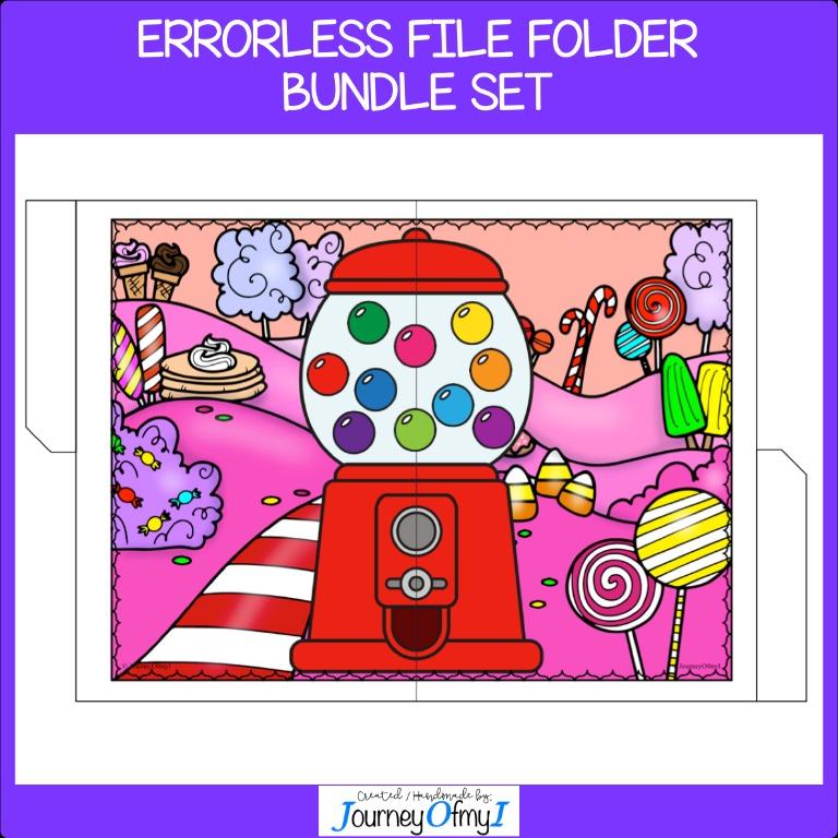 Errorless File Folder - Bundle Set, Hobbies & Toys, Books & Magazines ...