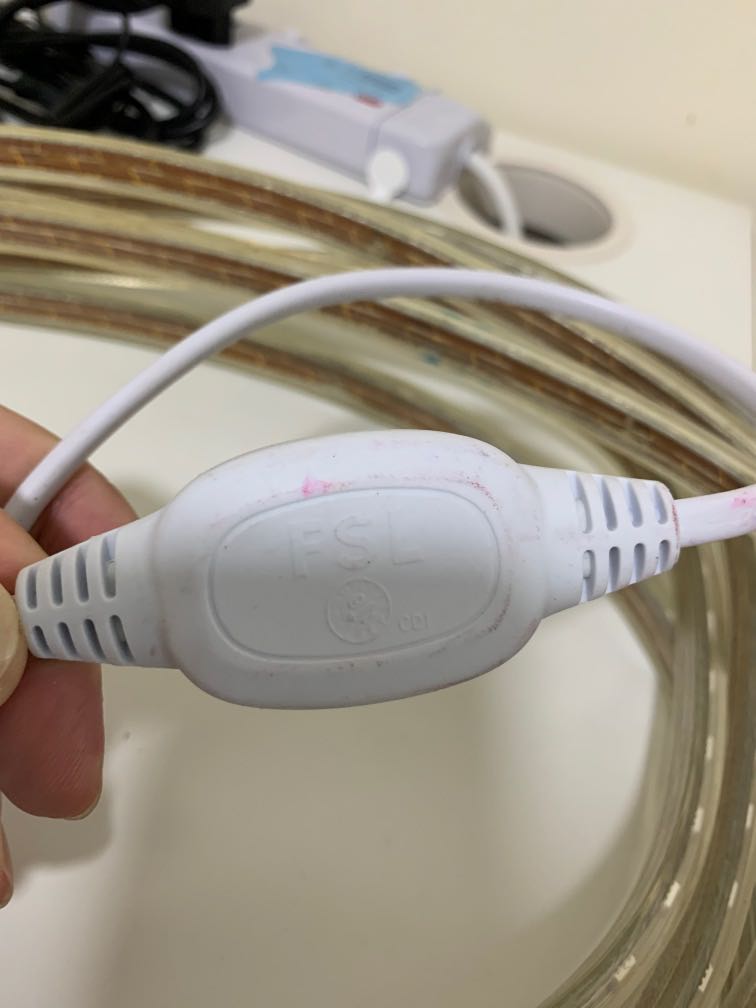 FSL LED light strip 6m meter with 3 drivers, Furniture & Home Living ...