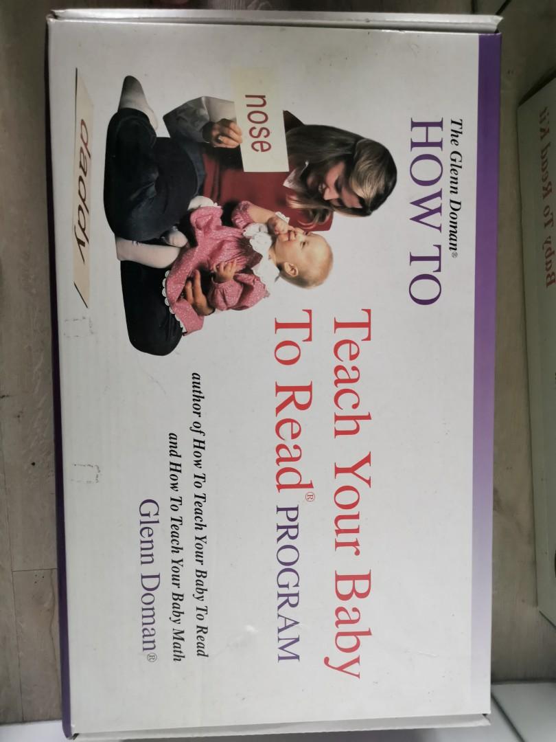 Glen Doman - Teach your baby to read kit, Hobbies & Toys, Books ...