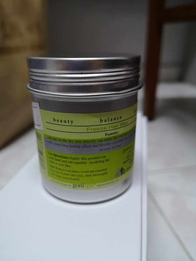 Gonispa Hair Wax (Two items for $13), Beauty & Personal Care, Hair on ...