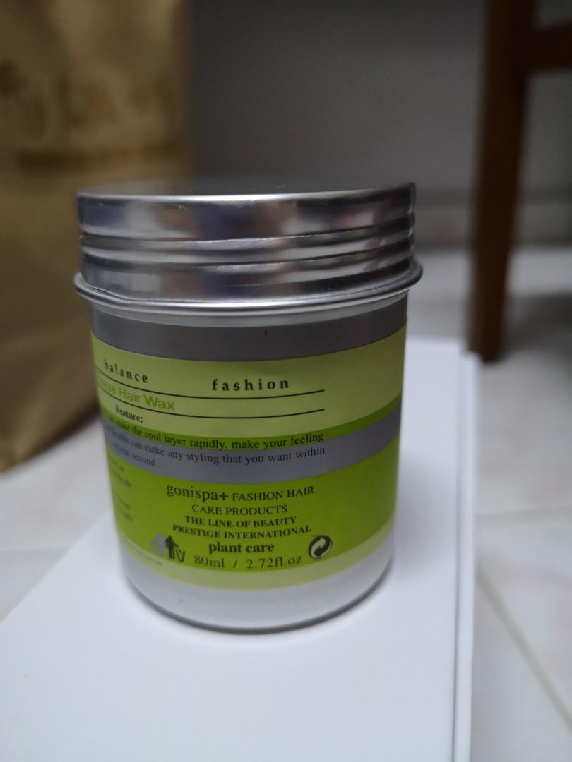 Gonispa Hair Wax (Two items for $13), Beauty & Personal Care, Hair on ...