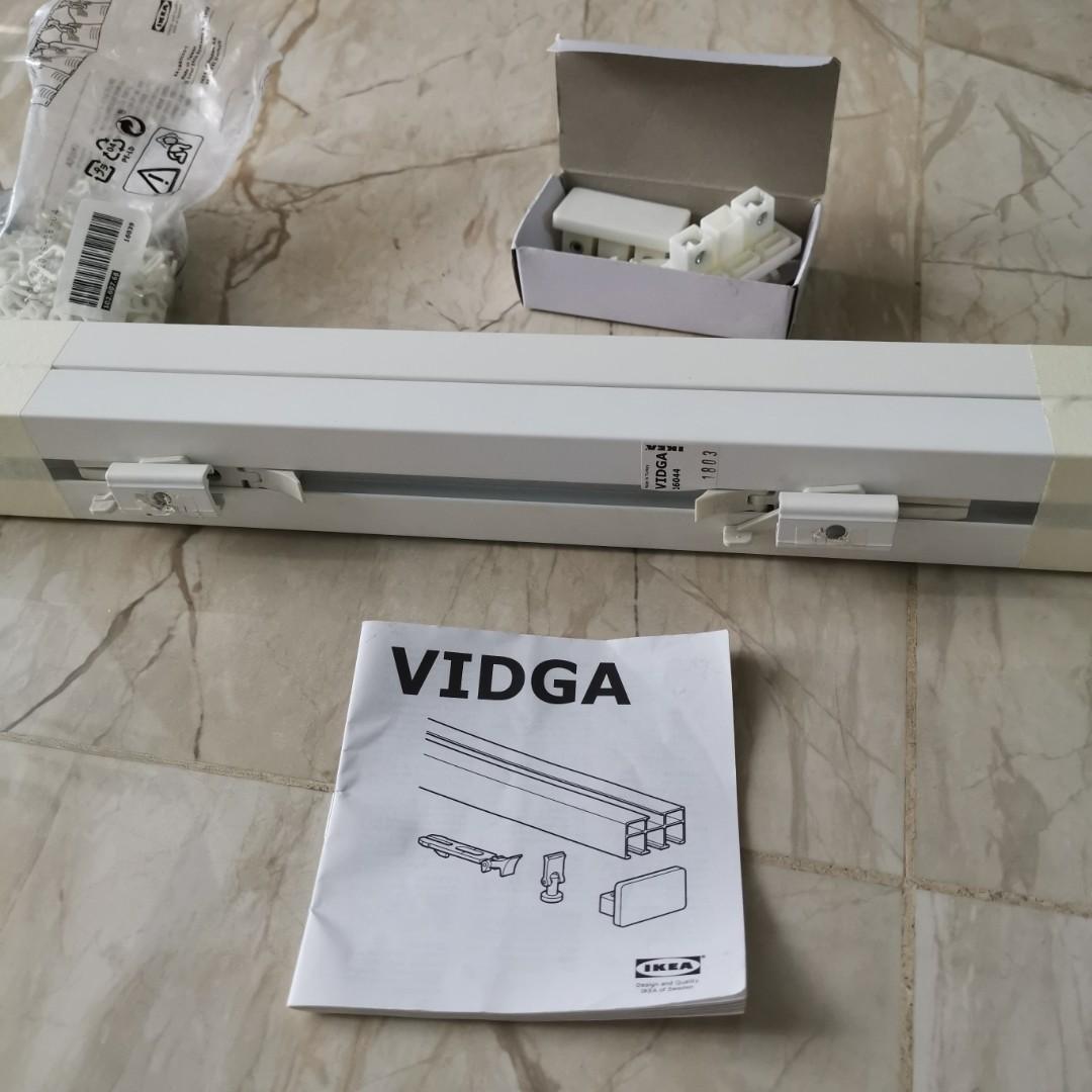 IKEA Vidga Curtain Track System, Furniture & Home Living, Furniture ...