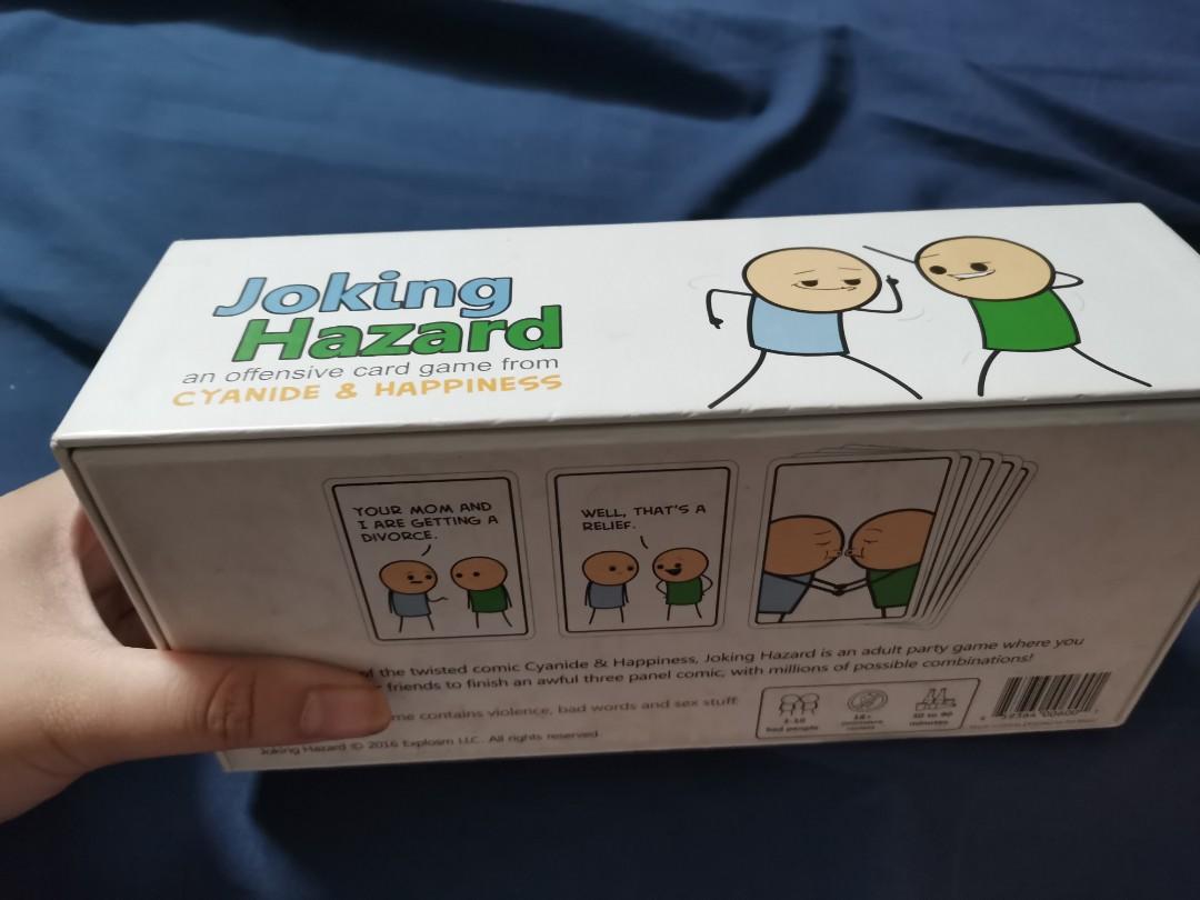 Joking Hazard Card Game, Hobbies & Toys, Toys & Games on Carousell