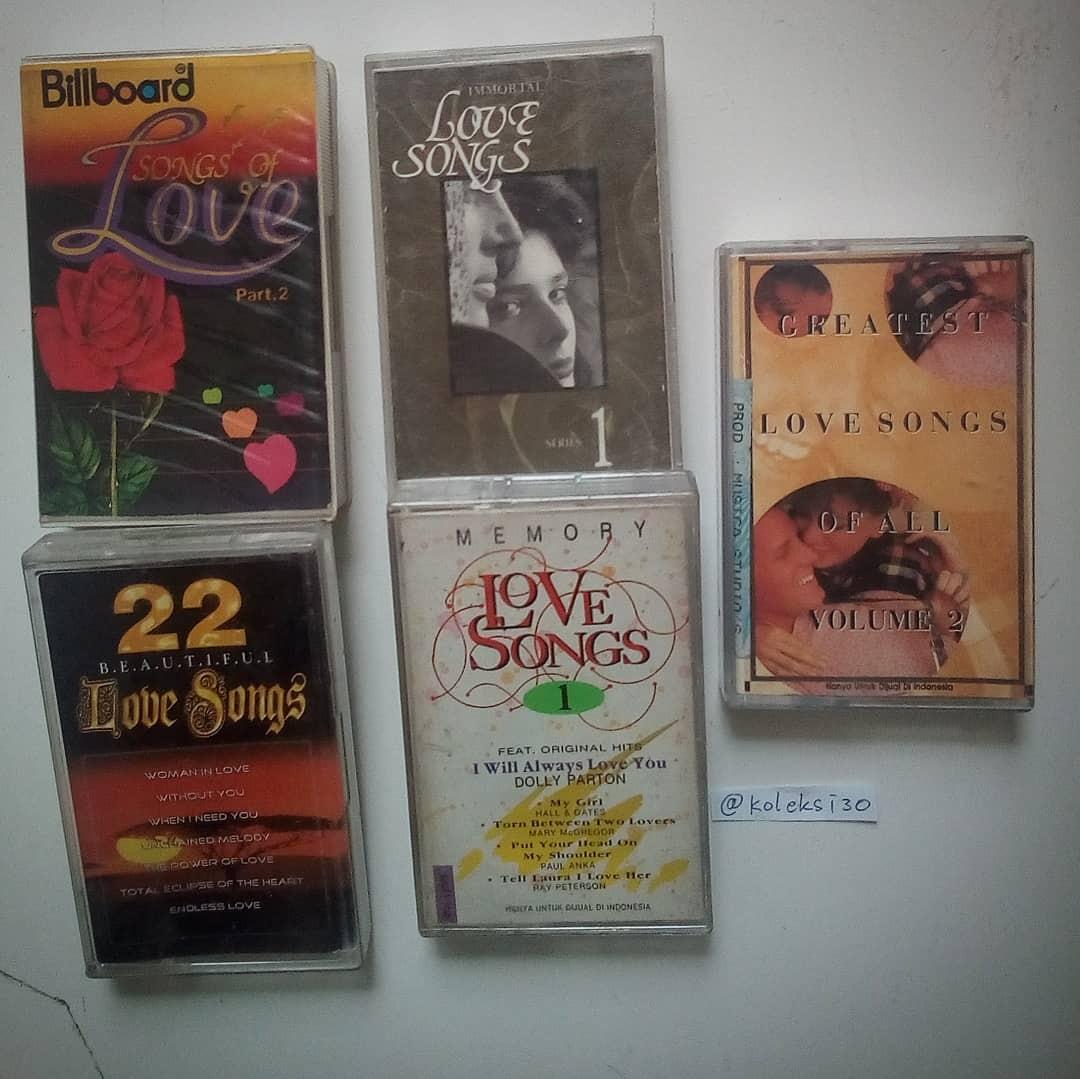 Kaset Love Songs memori jadul, Musik & Media, CD, DVD & Lainnya di ...
