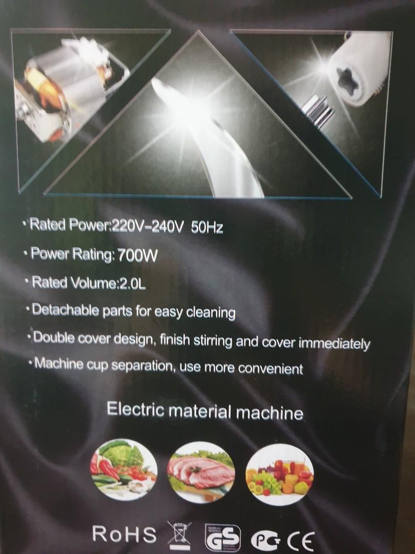 Kenwood broken health food machine , Bosch chopper blender , sinbo ...