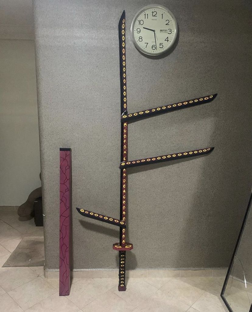 Kokushibou Sword, Hobbies & Toys, Memorabilia & Collectibles, Fan ...