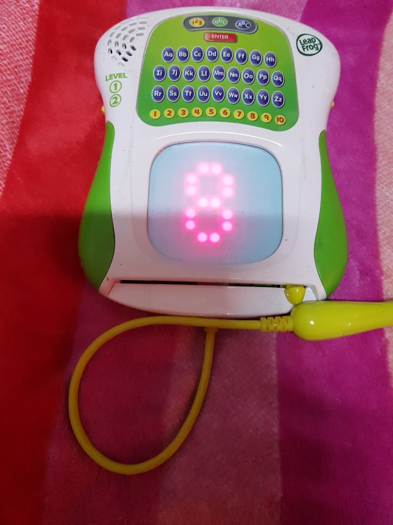 Leap Frog Alphabet and number writing toy, Babies & Kids, Infant ...