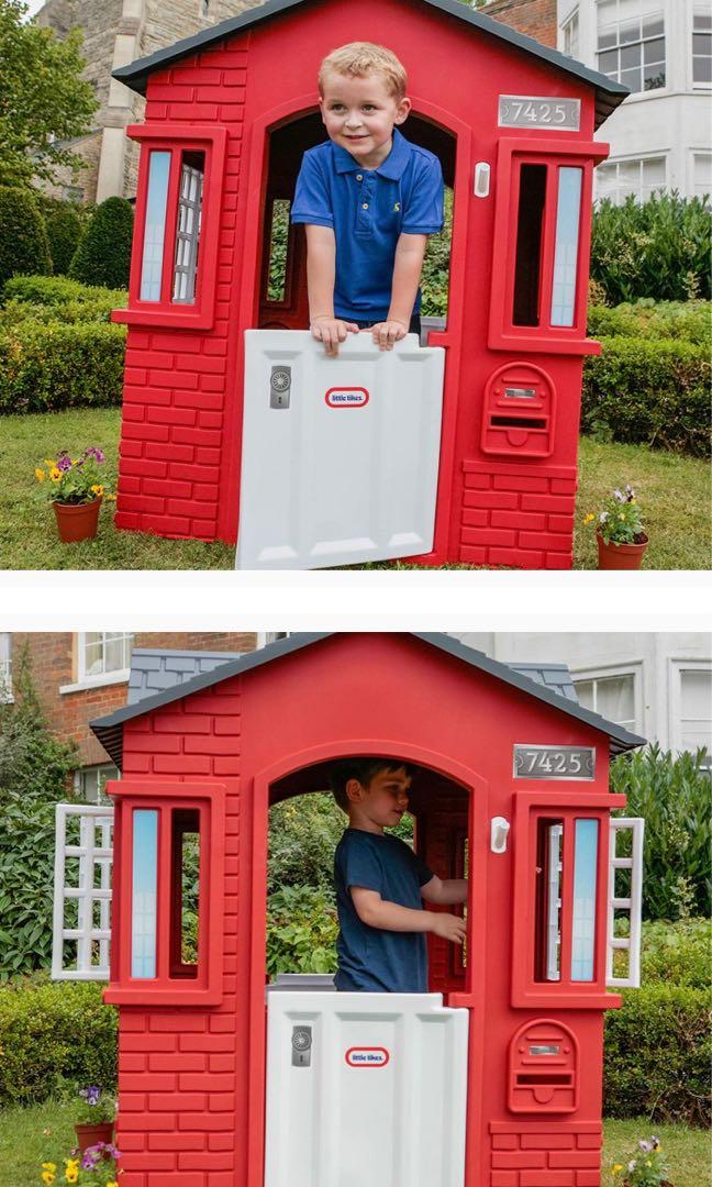 Little tikes playhouse red cottage house, Babies & Kids, Toys & Walkers ...