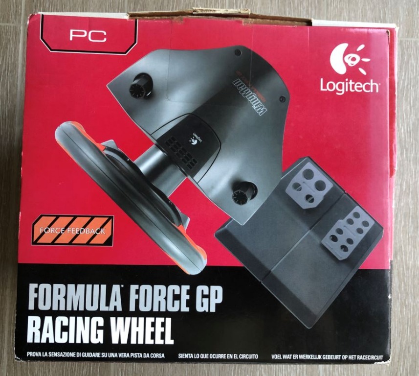 Logitech Force Feedback Racing Wheel, Computers & Tech, Parts ...