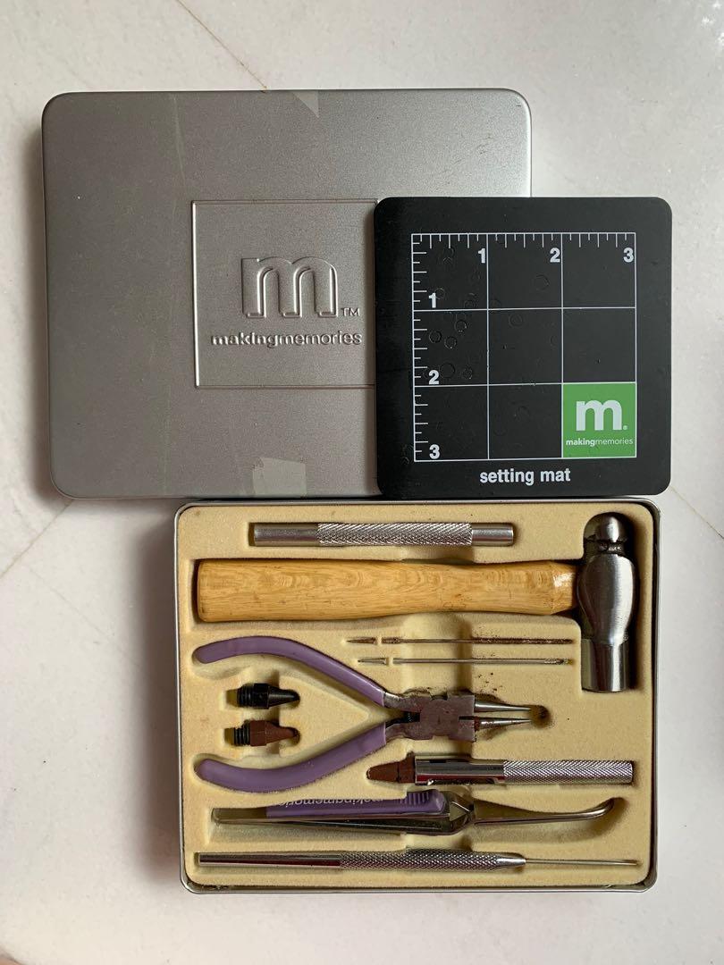 Making Memories Eyelet setting tool kit, Design & Craft, Craft Supplies ...