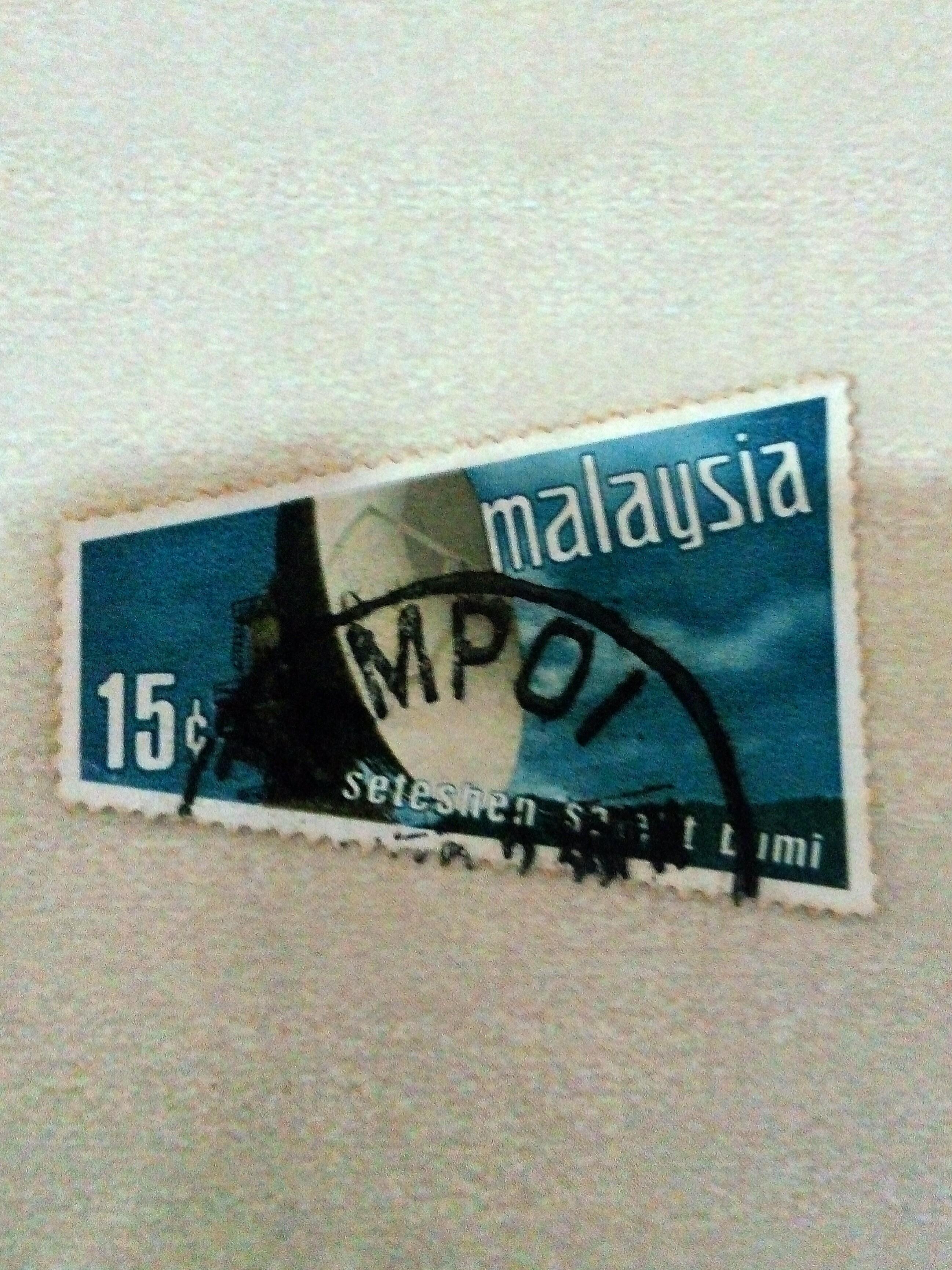 Malaysia stamp 1970 stesen satelit bumi, Hobbies & Toys, Collectibles ...