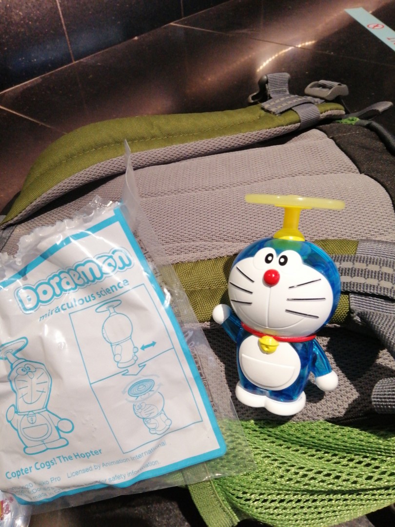 McDonald's toy Doraemon copter cogs! The hopter, Hobbies & Toys, Toys ...