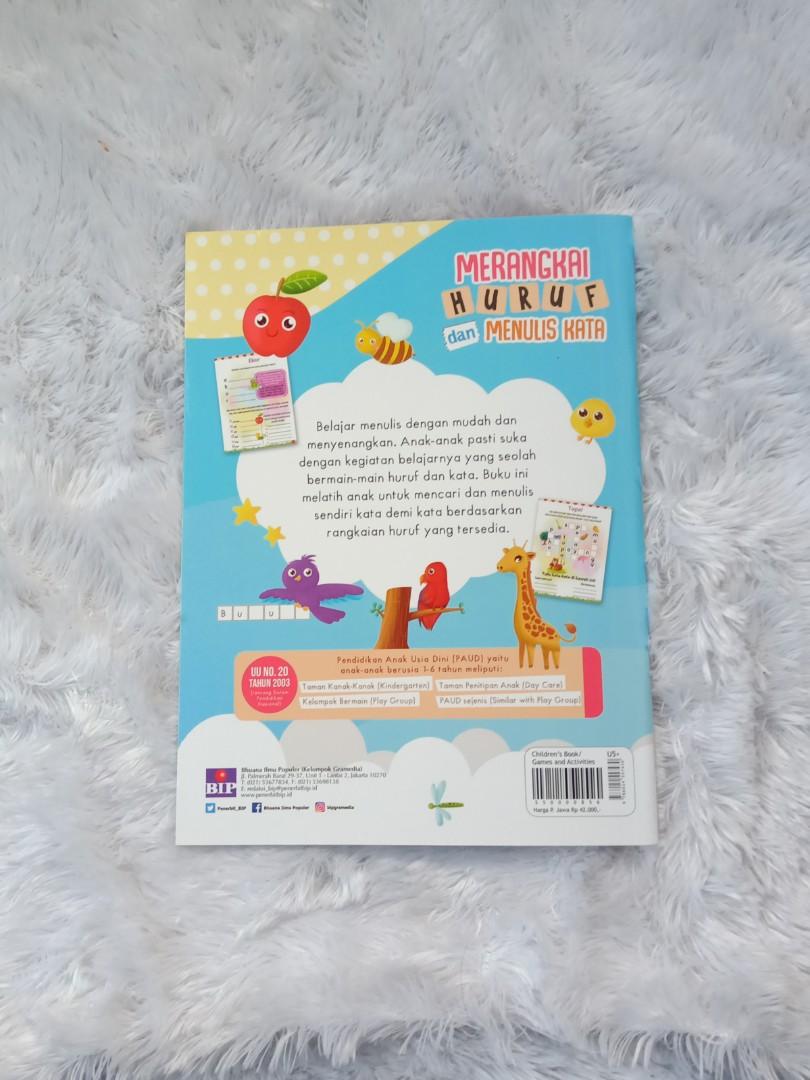 Merangkai kata dan menulis huruf, Buku & Alat Tulis, Buku Anak-Anak di ...