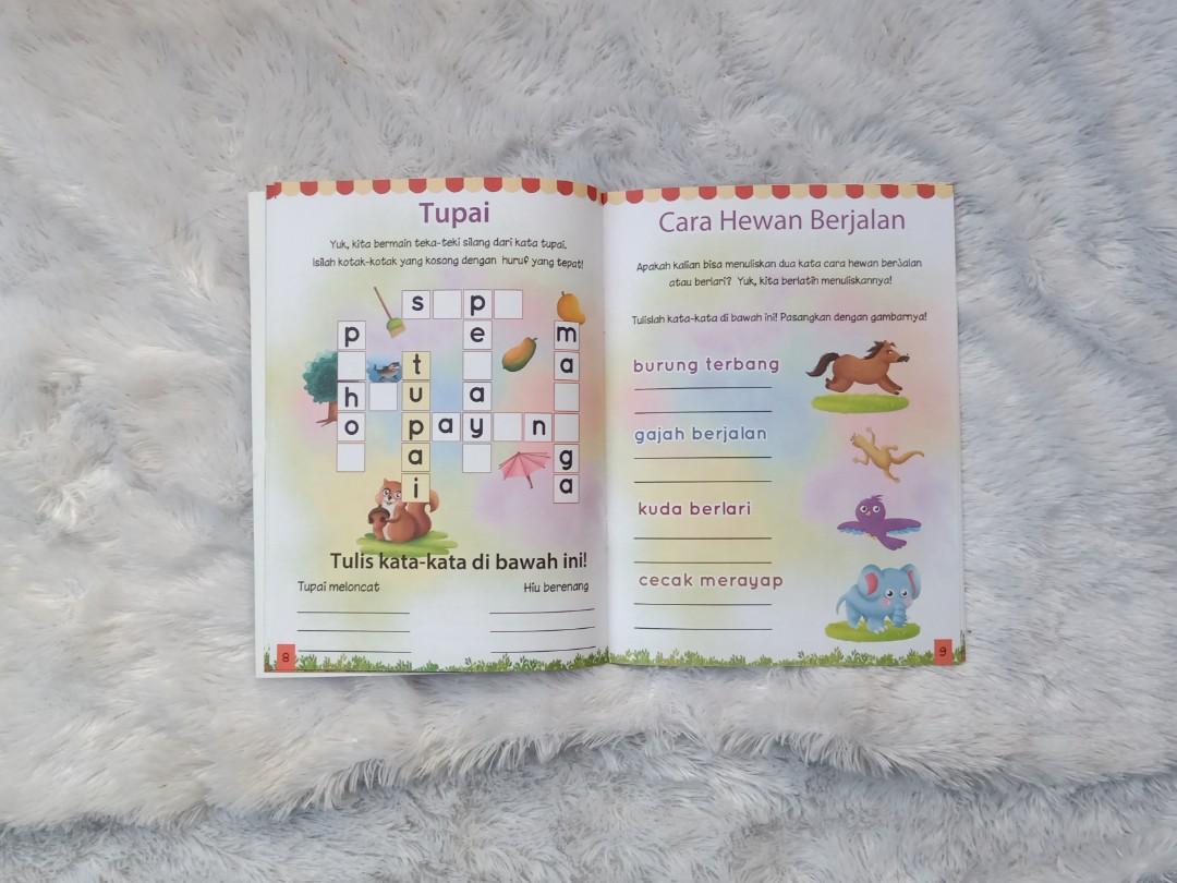 Merangkai kata dan menulis huruf, Buku & Alat Tulis, Buku Anak-Anak di ...