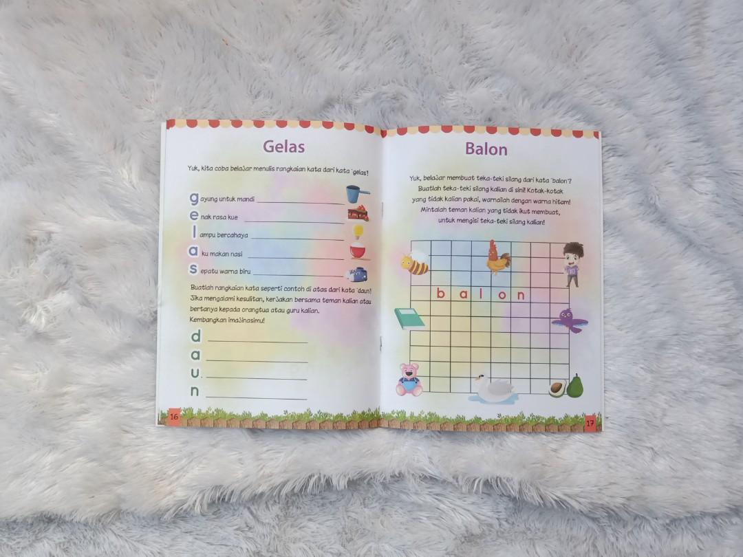 Merangkai kata dan menulis huruf, Buku & Alat Tulis, Buku Anak-Anak di ...