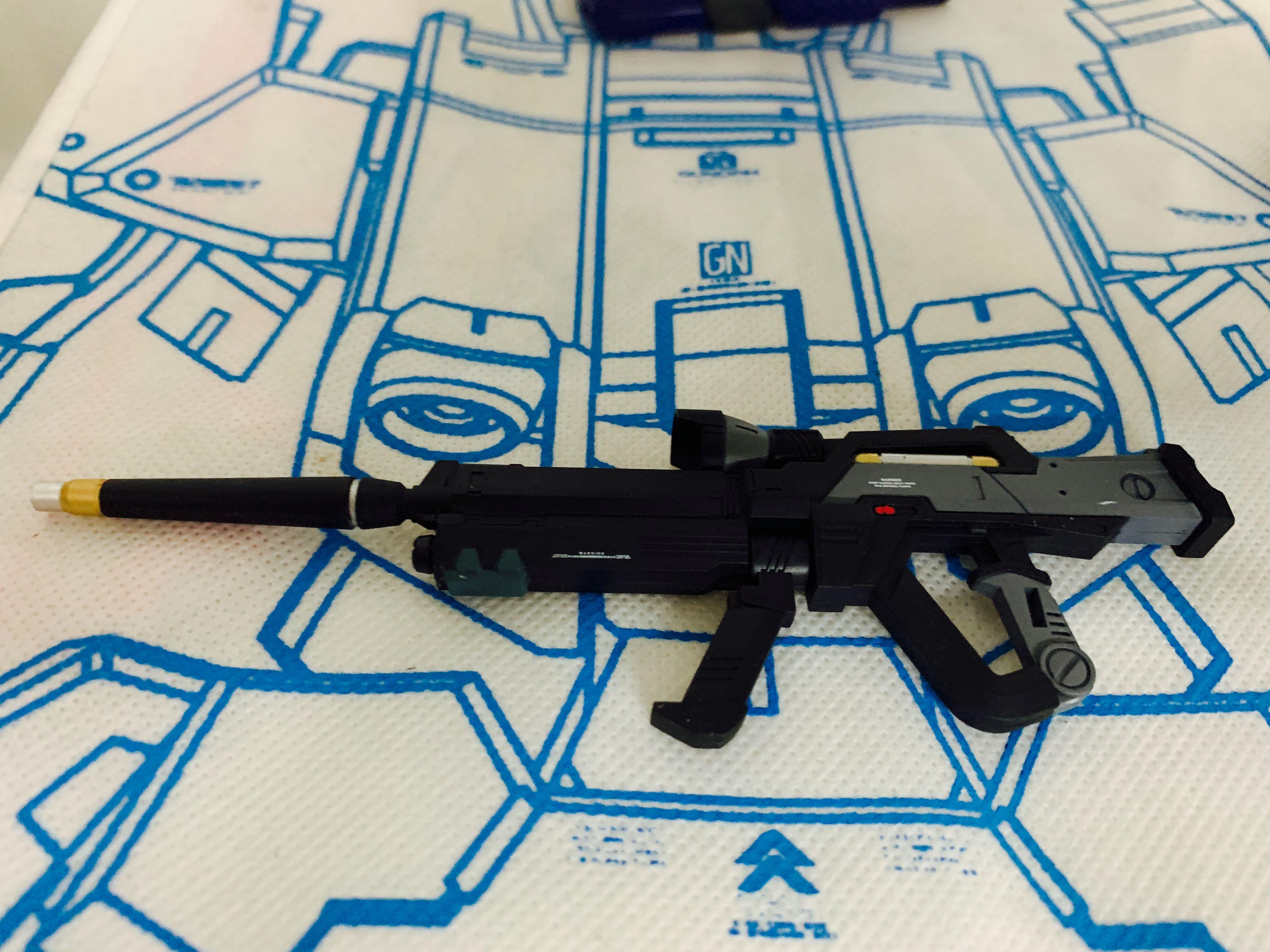 MOshow Metal Build Aile Strike Gundam’s Beam Rifle, Hobbies & Toys ...