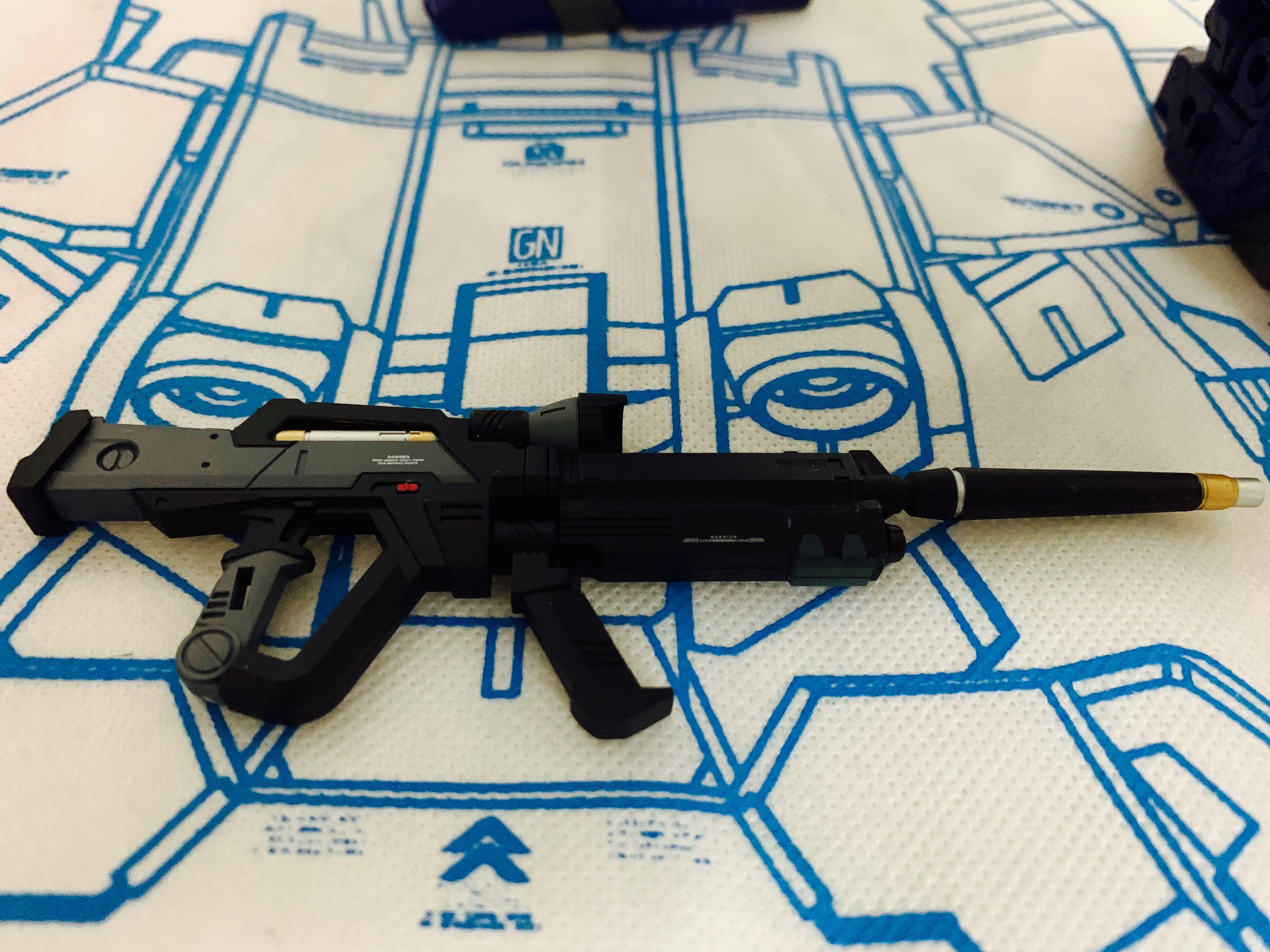 MOshow Metal Build Aile Strike Gundam’s Beam Rifle, Hobbies & Toys ...