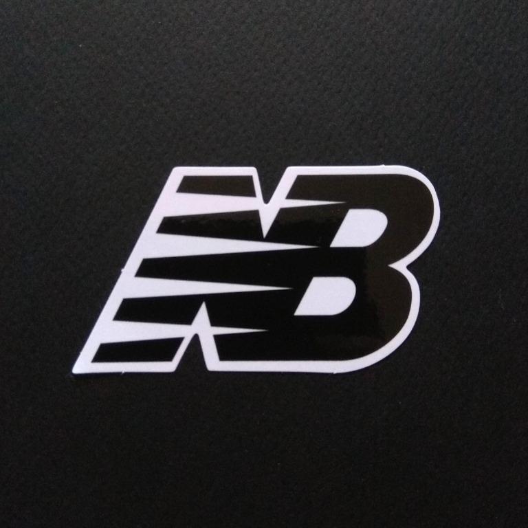 New Balance Sports Logo Luggage Laptop Skateboard Sticker, Men's ...