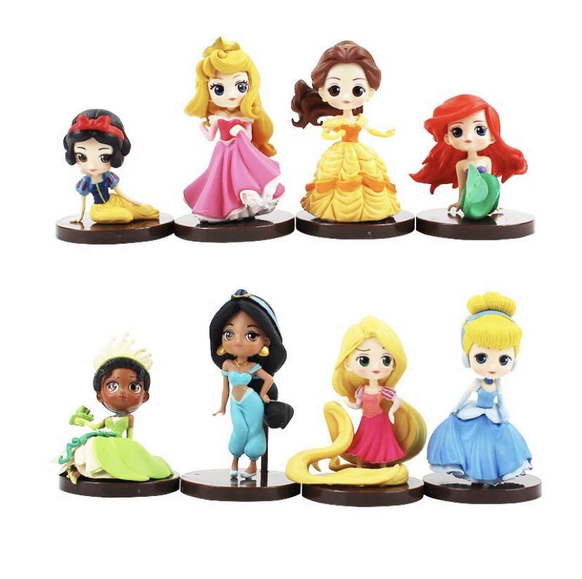 New Disney Princess Figurines cake topper decorations figurines brave ...