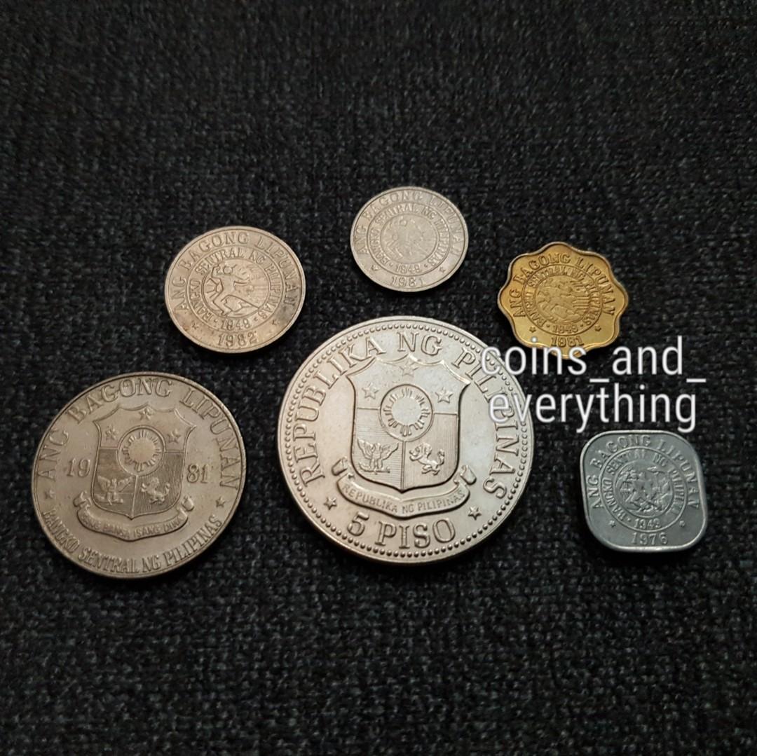 Philippine Coin Set - Ang Bagong Lipunan (ABL) Series, Hobbies & Toys ...