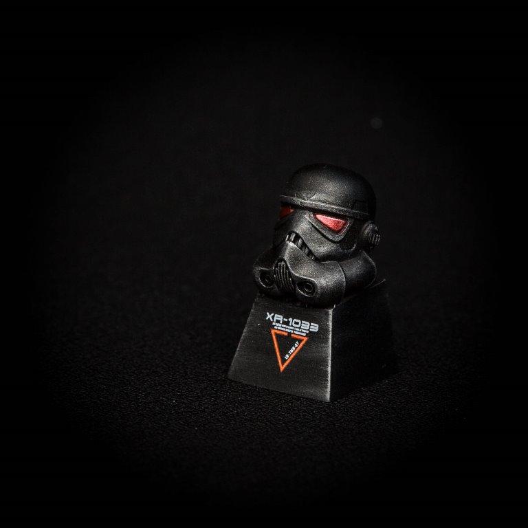 [PO] Handmade Stormtrooper Artisan Keycap, Computers & Tech, Parts ...