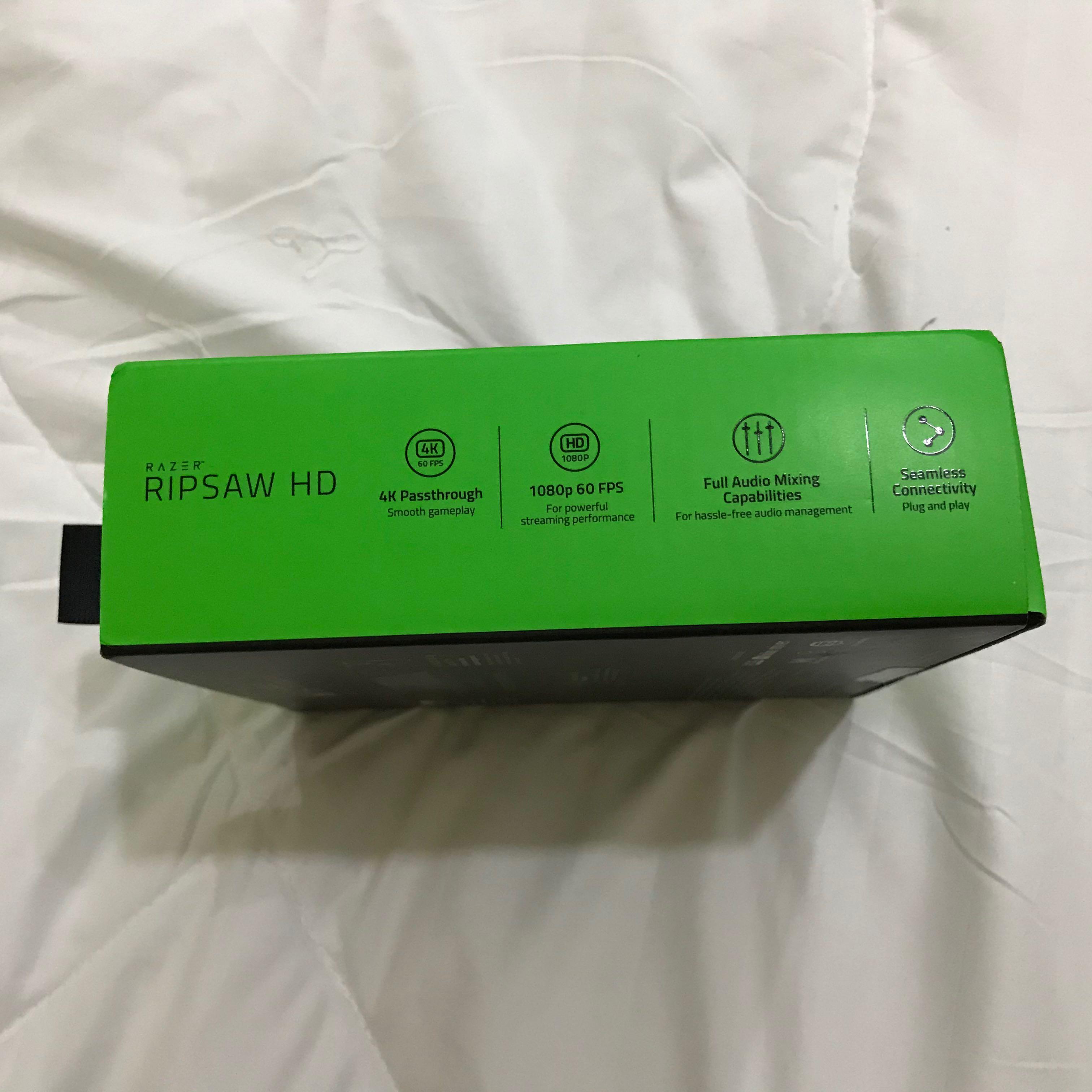 RAZER RIPSAW HD CAPTURE CARD, Video Gaming, Video Games, Xbox on Carousell