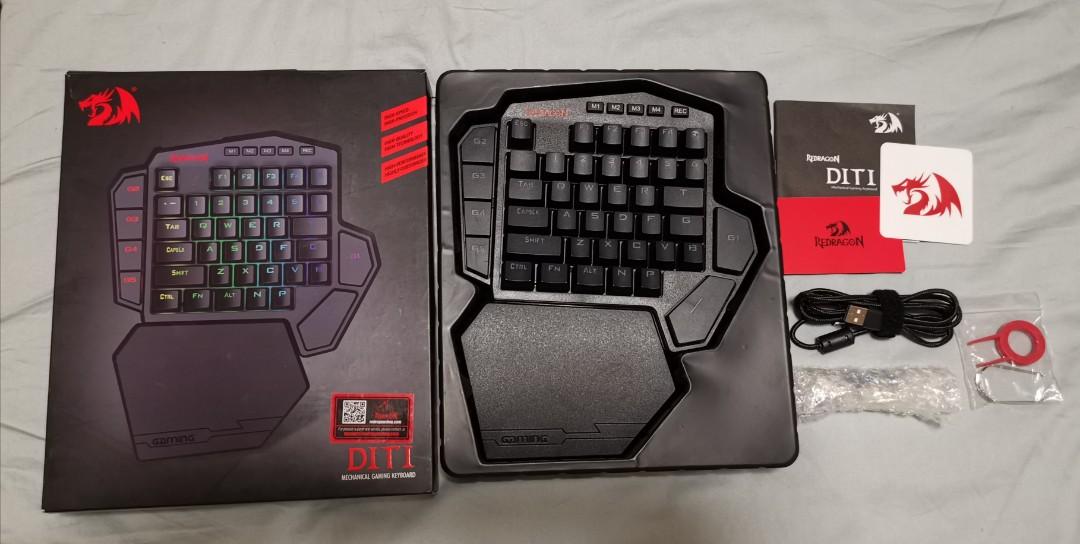 Redragon One-Handed RGB Mechanical Gaming Keyboard, Computers & Tech ...