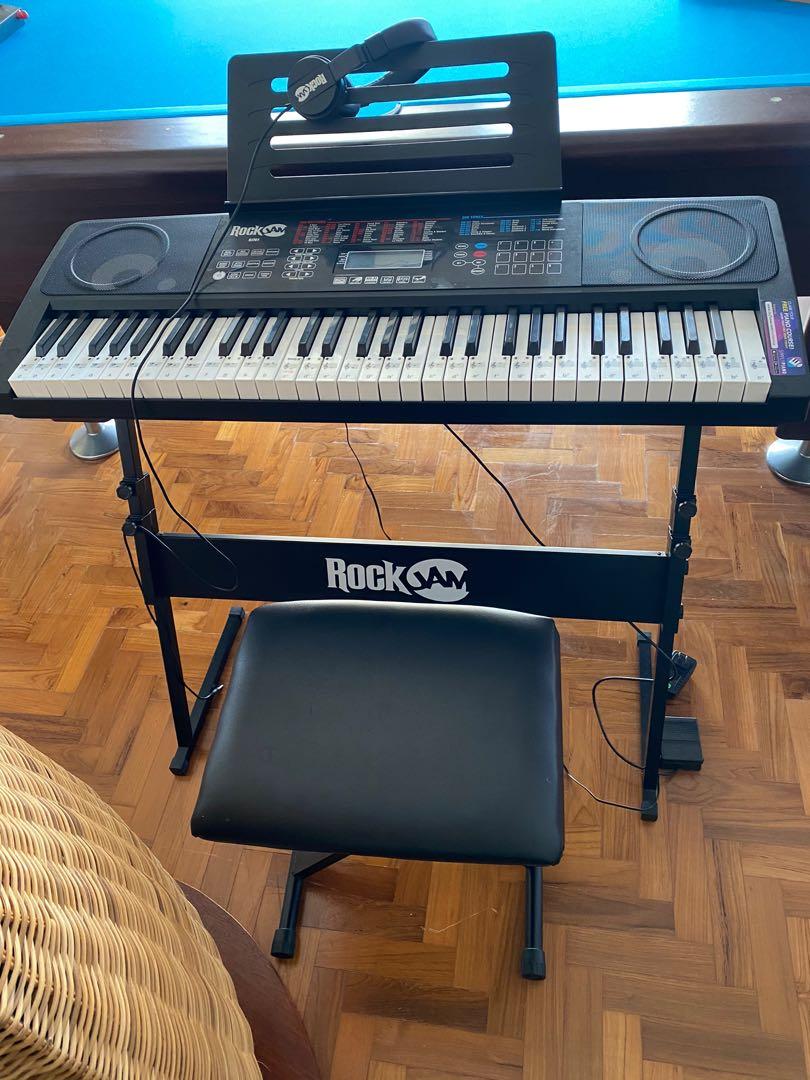 Rock Jam Keyboard, Hobbies & Toys, Music & Media, Musical Instruments ...