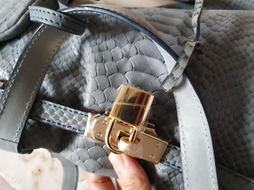 Rookism leather scale Handbag, Women's Fashion, Bags & Wallets, Cross ...