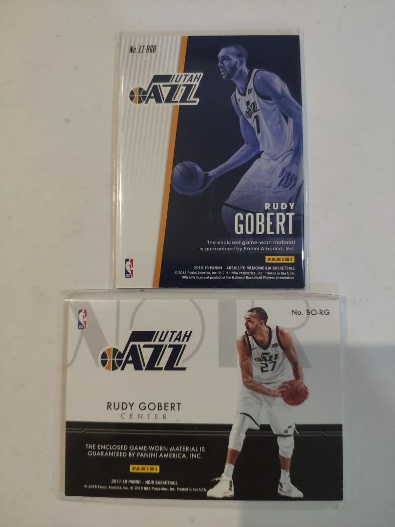 Rudy Gobert GU NBA Cards for Sale, Hobbies & Toys, Toys & Games on ...