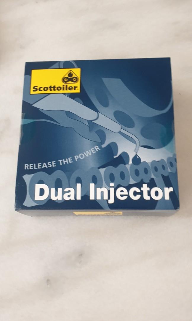 Scottoiler dual injector kit, Motorcycles, Motorcycle Accessories on ...