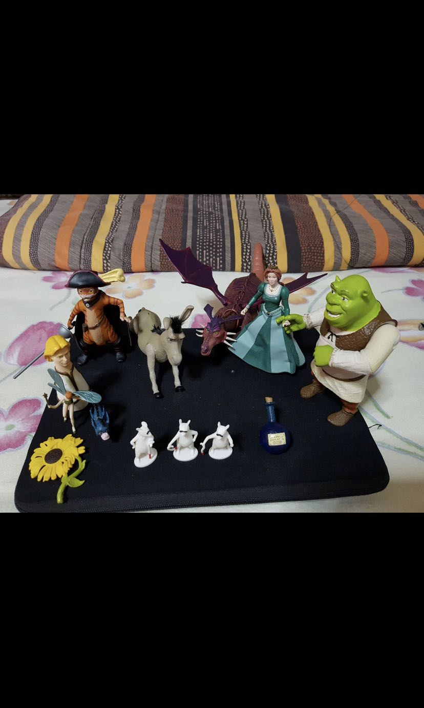 Shrek Character Set Figures, Hobbies & Toys, Toys & Games on Carousell