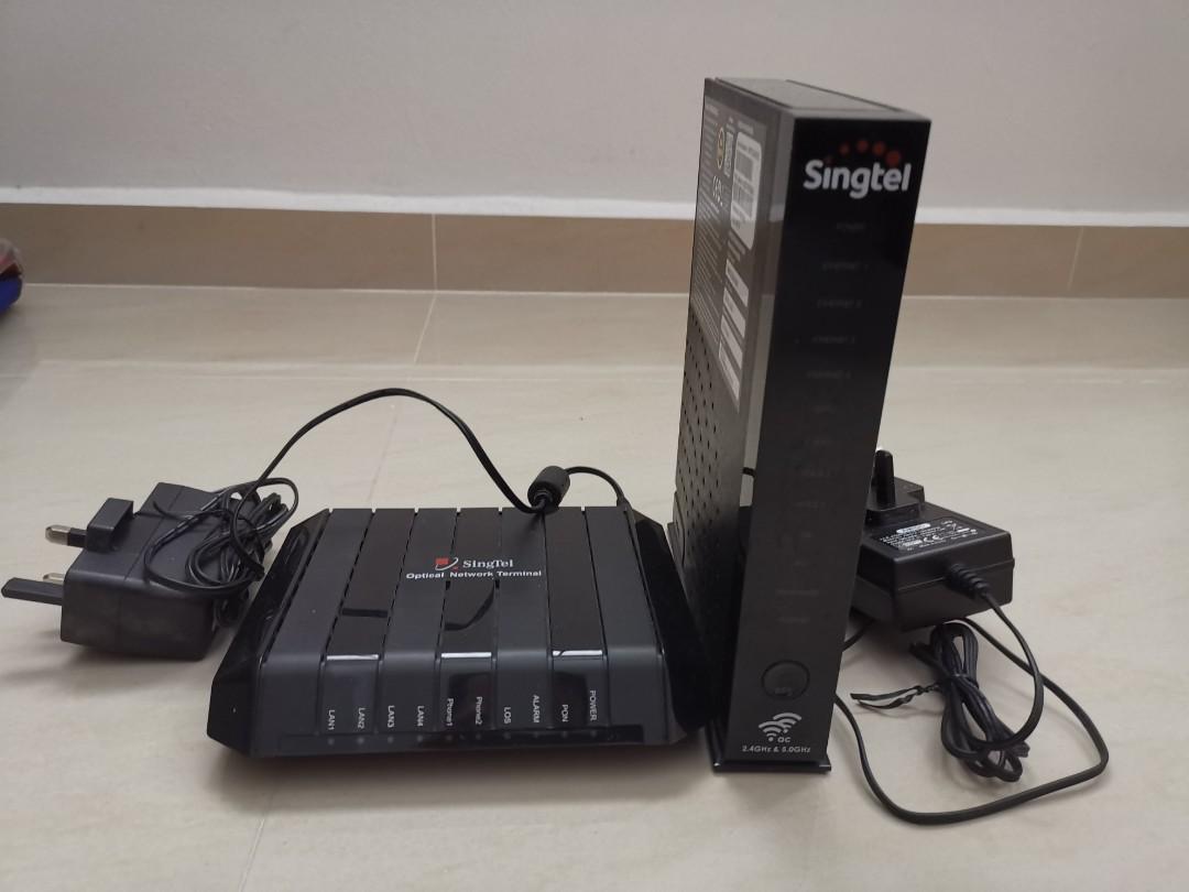 Singtel Router optical setup box, Computers & Tech, Parts & Accessories ...