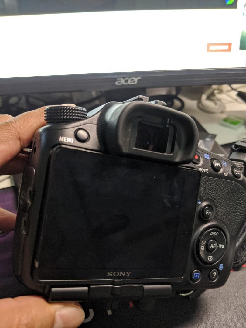 Sony A65 with kit lens and 55-200 f4/5.6, Photography, Cameras on Carousell