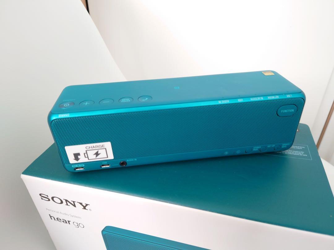 Sony h.ear go SRS-HG1 無線隨身喇叭 Hi-res 綠色, 電子產品, 錄音器材 - Carousell