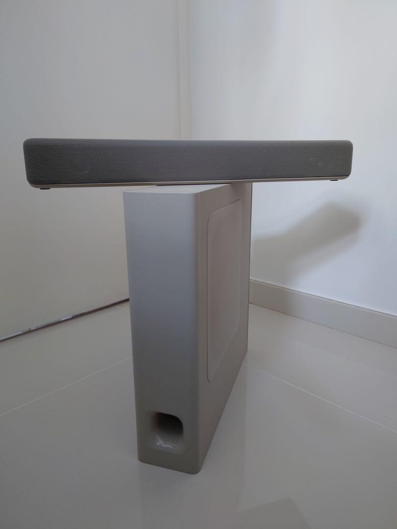 Sony HT-MT500 Sound Bar Hi-res 淺灰色, 音響器材, Soundbar、揚聲器、藍牙喇叭、耳擴 - Carousell