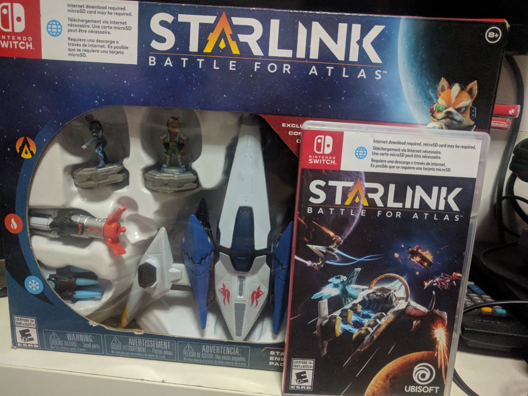 Starlink Battle for Atlas - Nintendo Switch Star Fox Starter Pack ...